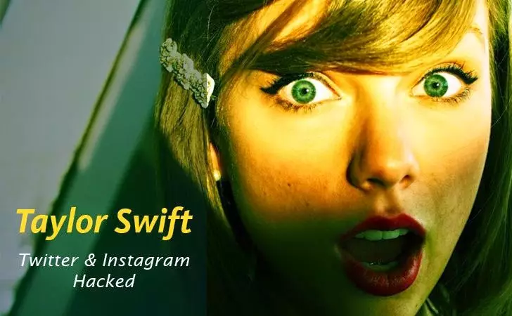 Twitter og Instagram reikningar Taylor Swift hakkaðir