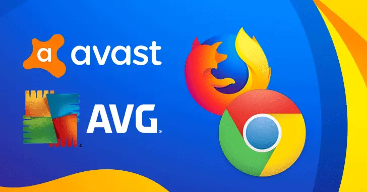 Avast ma AVG Browser Extensions Sipai I Chrome ma Firefox Tagata fa'aoga