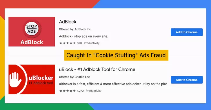 Chrome için Yaygın Olarak Kullanılan İki Reklam Engelleyici Uzantısı, Reklam Dolandırıcılığı Şemasına Yakalandı