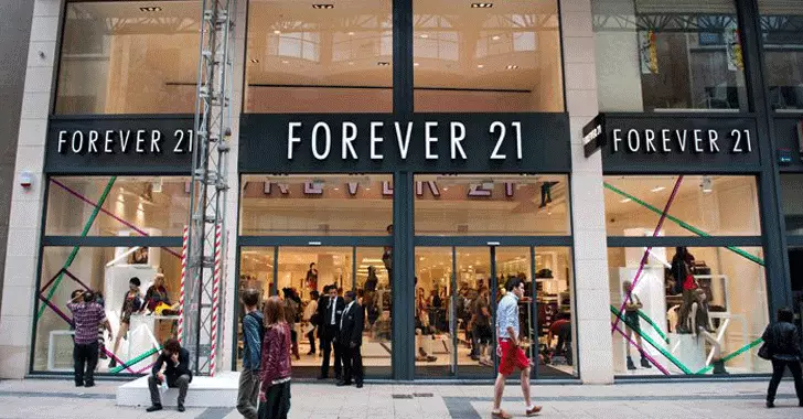 数据泄露-forever21