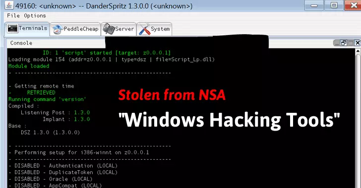 strumenti di hacking di Windows