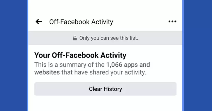 rensa off-facebook aktivitetsdata