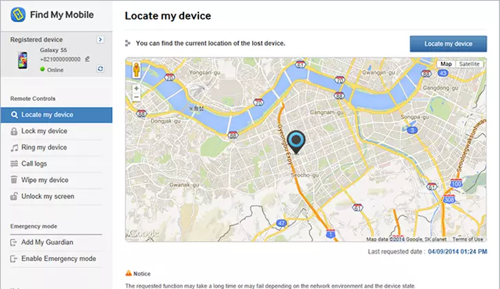 Samsungi „Find My Mobile“ viga võimaldab häkkeril teie seade kauglukustada