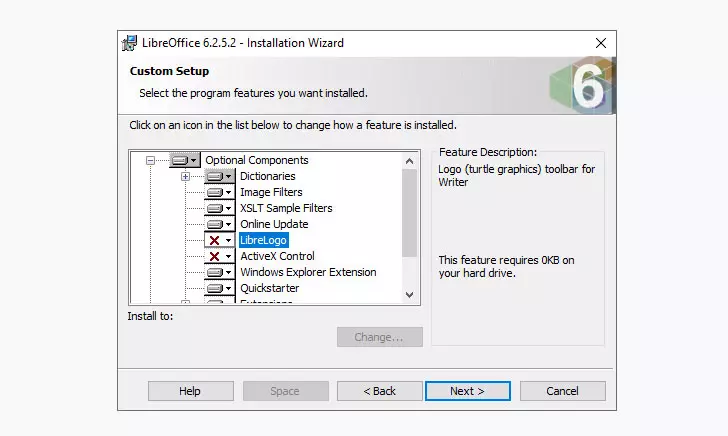 Zainstaluj LibreOffice