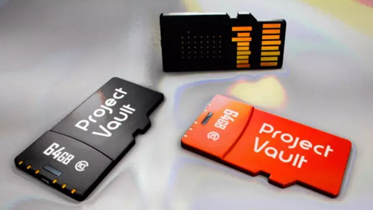 Google-project-vault-MicroSD-карт-нууц үг