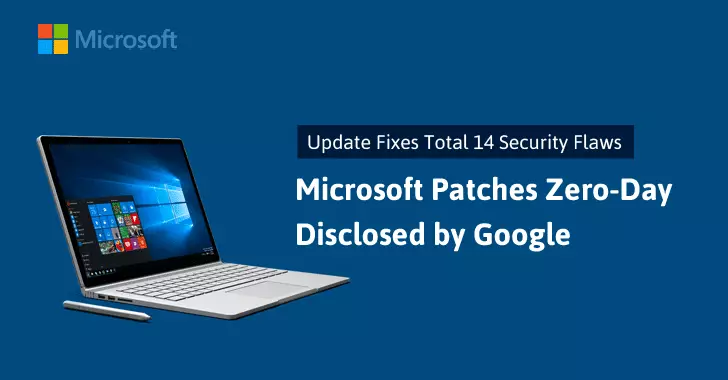 Η Microsoft διορθώνει τα Windows Zero-Day Flaw που αποκαλύφθηκε από την Google