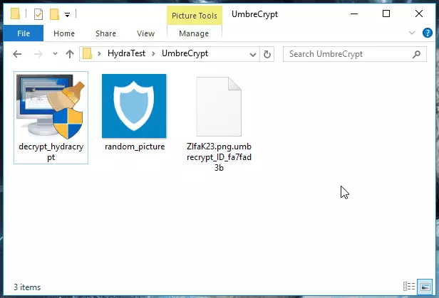 Ania Giunsa Pag-decrypt ang Hydracrypt & Umbrecrypt Ransomware Files