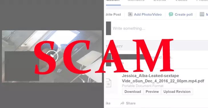 Pas op voor nieuwe Celebrity Sex Tape (Scam) gelekt op Facebook! 7486_1