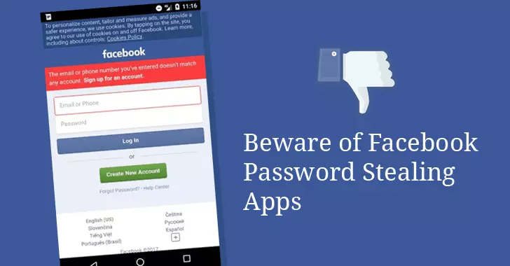 Facebook-Passwort-Hacking