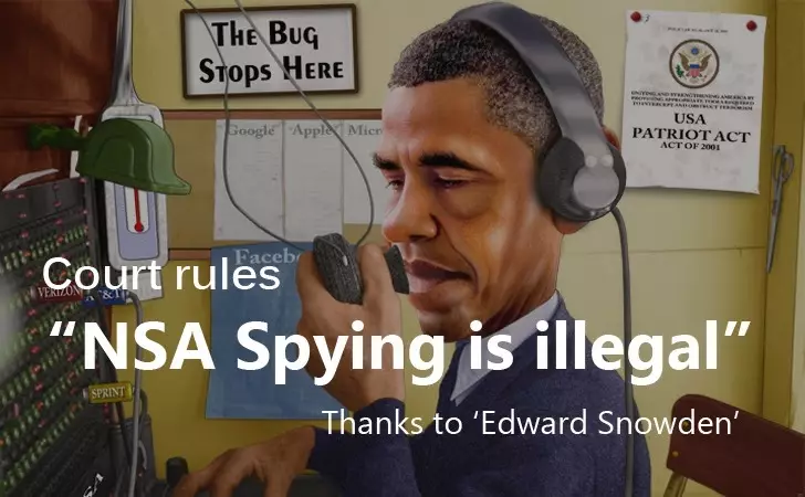 美國法院裁定 NSA 電話監控計劃是非法的