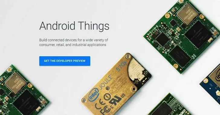 google-android-things-operacinė sistema