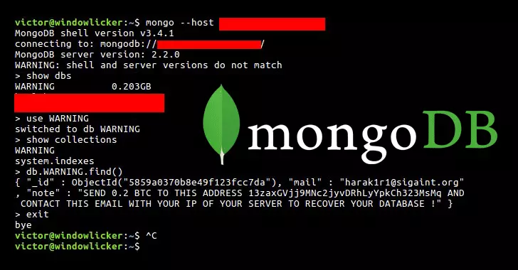 mongodb-Datenbank-Ransomware