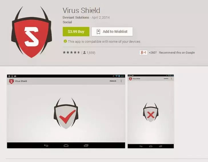 VIRUS SHIELD ANTIVIRUS ZA ANDROID GOOGLE PLAY STORE