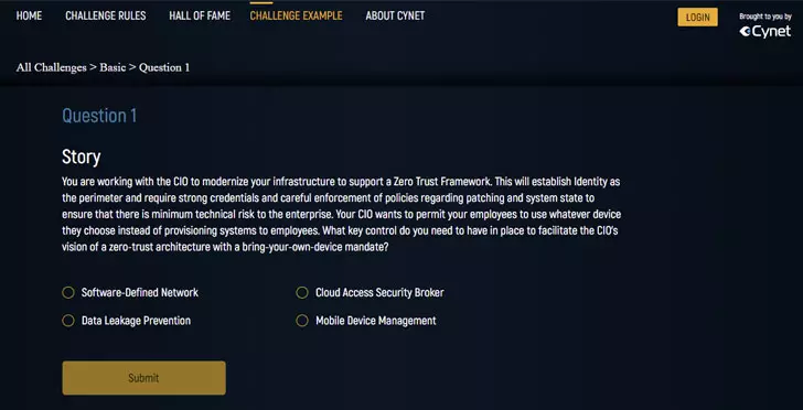 CISO Challenge: Sjekk cybersikkerhetsferdighetene dine på denne nye konkurransesiden 8514_3