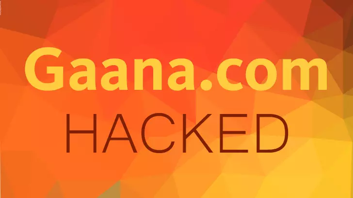 Gaana.com Hacked, 10 Million Users' Details Exposed