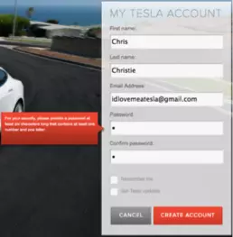 يمكن اختراق كلمة مرور سيارة Tesla لفتحها عن بُعد