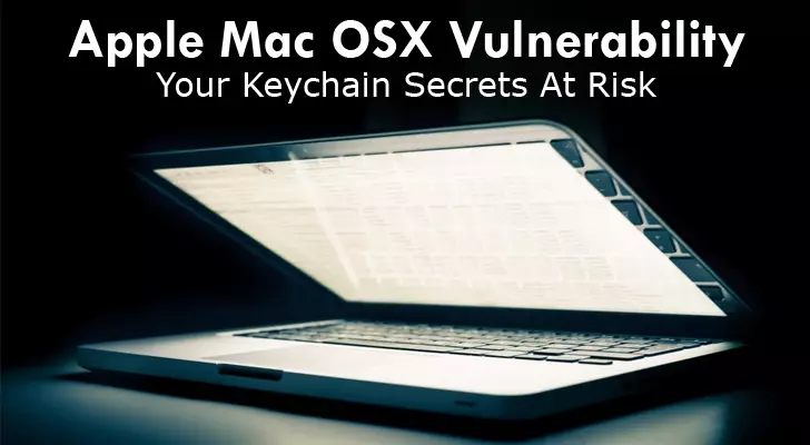 Критичната ранливост на Apple Mac OSX овозможува пристап до малициозен софтвер на синџирот на клучеви