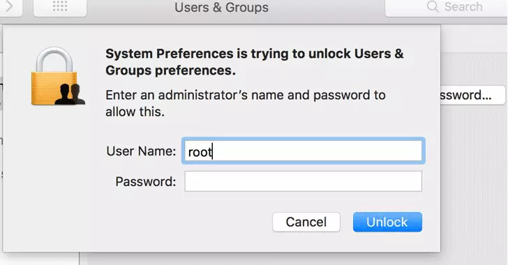 mac-os-парольді бұзу