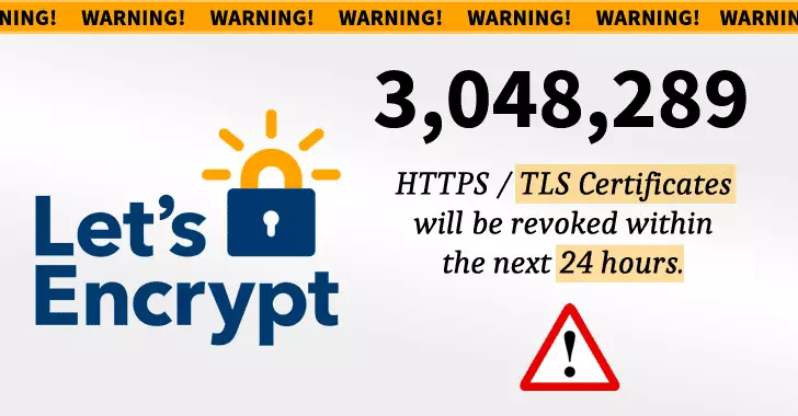 آئیے ایک بگ کی وجہ سے غلط طریقے سے جاری کیے گئے 3 ملین TLS سرٹیفکیٹس کو منسوخ کرتے ہوئے انکرپٹ کریں 8858_1