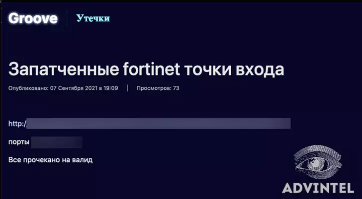 Hackers Leak VPN Passwords Account Daga Na'urorin Fortinet FortiGate 87,000 911_2