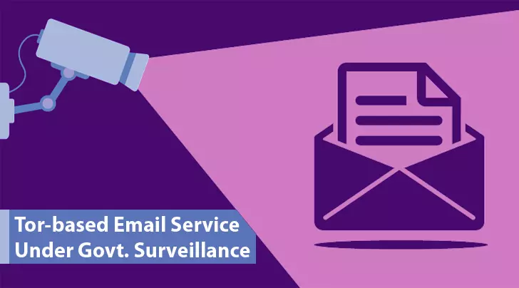 سرویس ایمیل تاریک وب مبتنی بر Tor که توسط جاسوسان دولتی مورد هدف قرار گرفته است