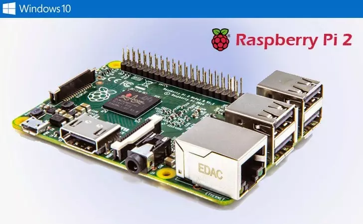 Raspberry Pi 2 — Computador de US$ 35 com processador Quad-Core e roda Windows 10 grátis