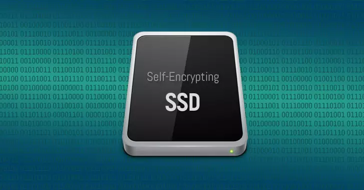 self encrypting ssd encryption hacking
