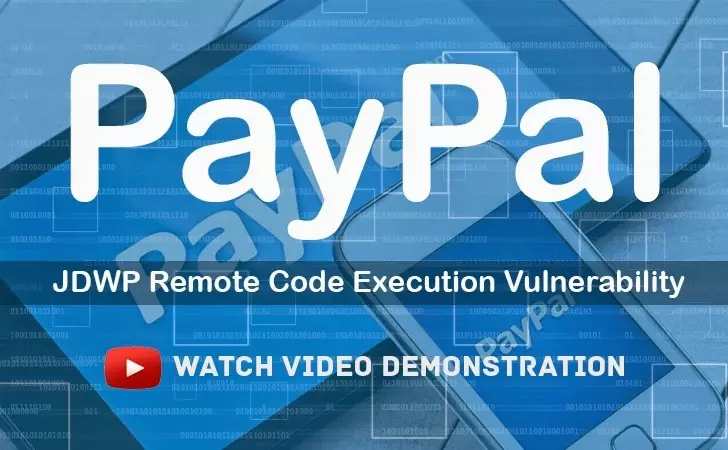 [Video] Vulnerabilità dell'esecuzione di codice in remoto PayPal dimostrata da un hacker