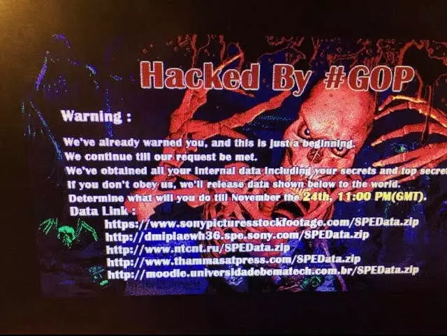 Sony Duab HACKED; Ntiaj teb Studio-Cov neeg ua haujlwm Computers txeeb los ntawm Hackers